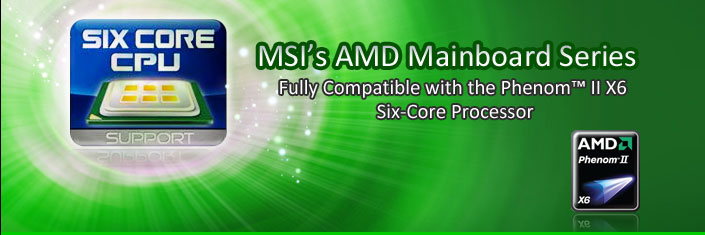 AMD SIX CORE Ready